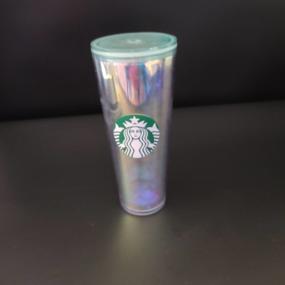 Starbucks | Dining | Starbucks 220 Silver Cold Beverage Drink Tumbler ...